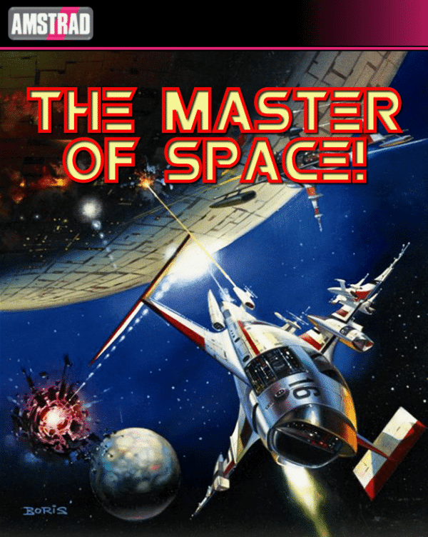 The Master of Space · Amstrad CPC • HobbyRetro.com